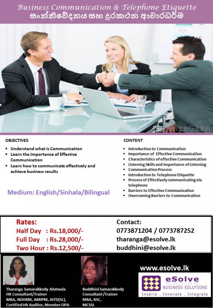 Corporate Training – eSolve Business Solutions